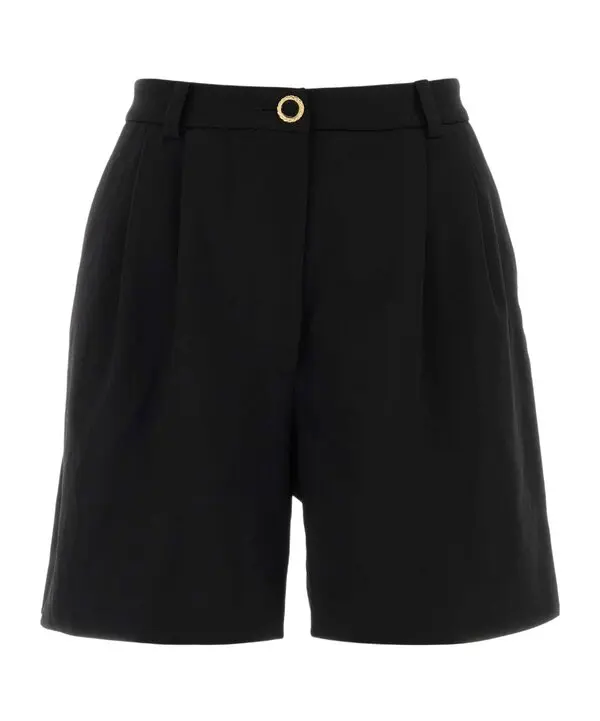 Alessandra Rich Pleated Bermuda Shorts - No