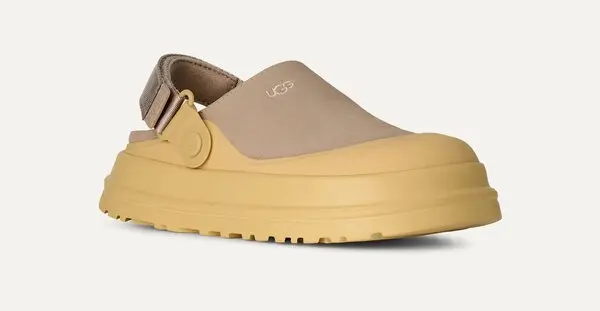 UGG Round Toe Flat Sole Shoes With Letter Details