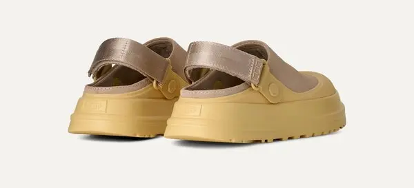 UGG Round Toe Flat Sole Shoes With Letter Details