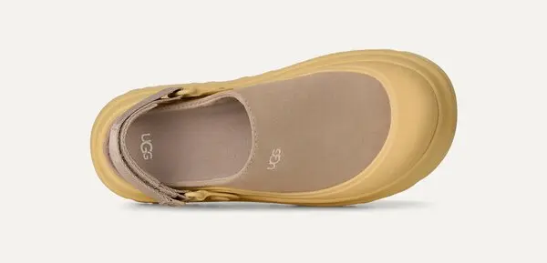 UGG Round Toe Flat Sole Shoes With Letter Details