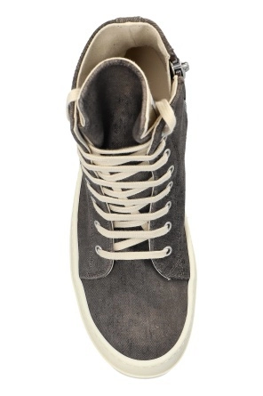 Rick Owens Lace-up Zip-up High-top Sneakers