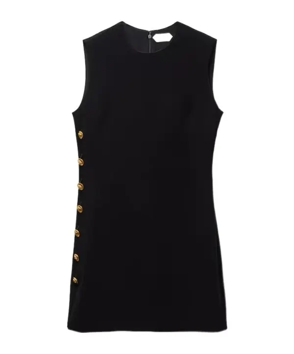 Versace Stretch Viscose Cady Mini Dress