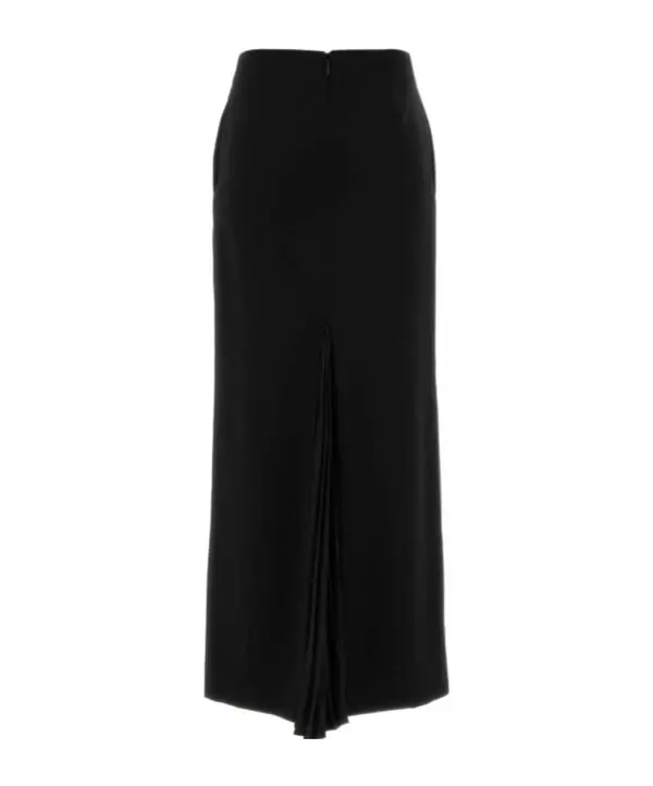 JIL SANDER Pleated-insert Side-pocket Maxi Skirt