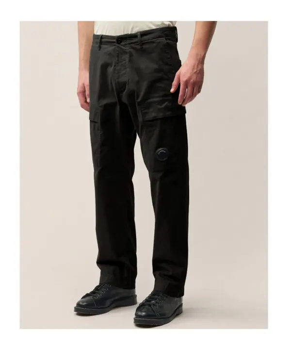 C.P. COMPANY Stretch Sateen Regular Fit Cargo Pants