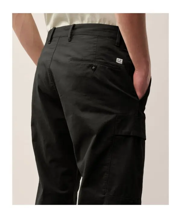 C.P. COMPANY Stretch Sateen Regular Fit Cargo Pants