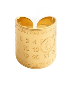 MAISON MARGIELA Souvenir Sticker Band Ring