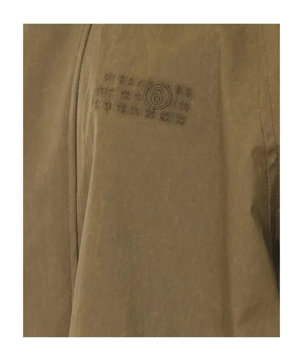 MAISON MARGIELA Cropped Coated Trench Jacket