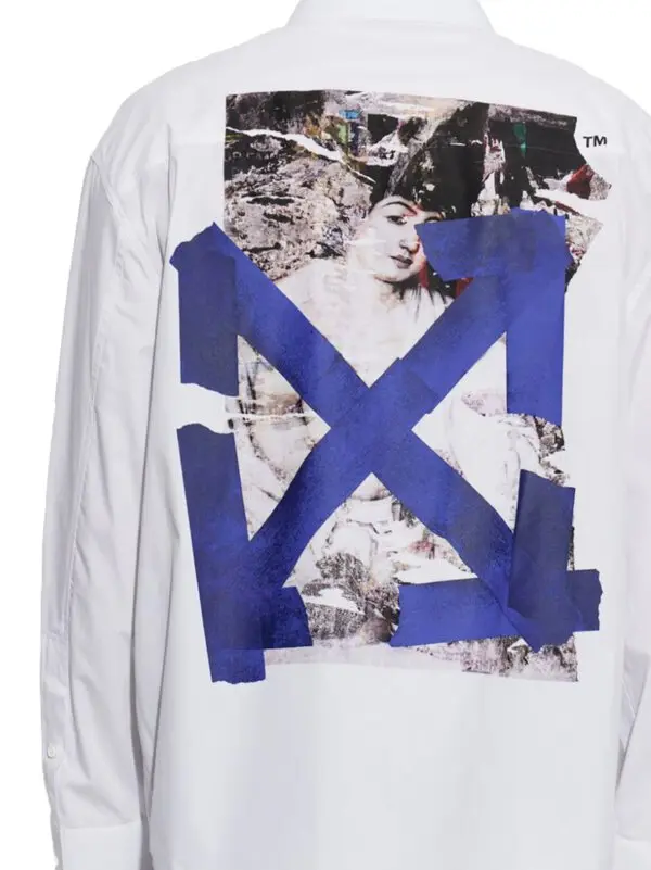 Off-White Logo Print Shirt