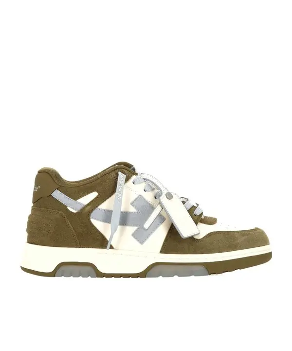 Off-White Round-toe Sneakers