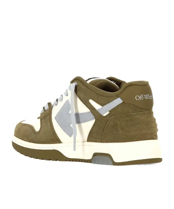Off-White Round-toe Sneakers
