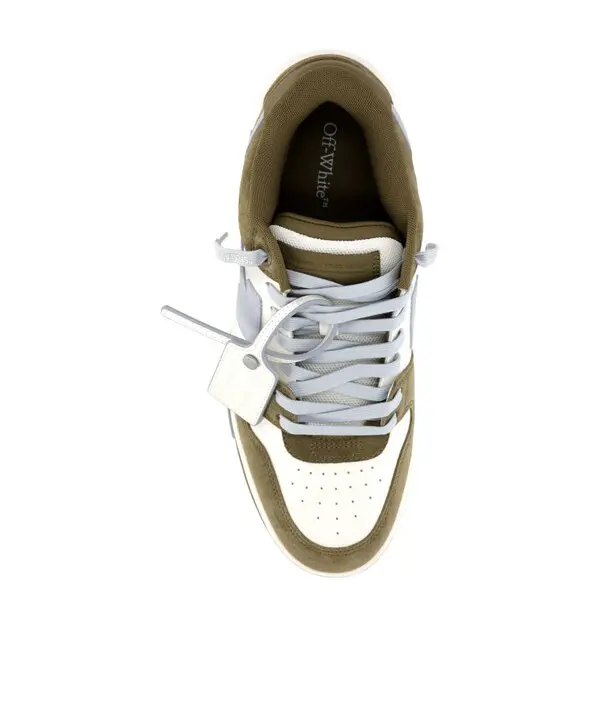 Off-White Round-toe Sneakers