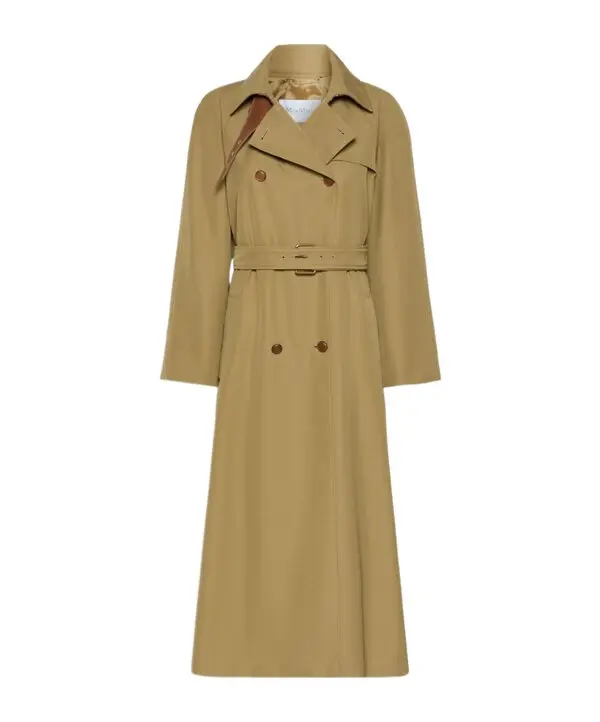 Max Mara Long-sleeved Trench Coat