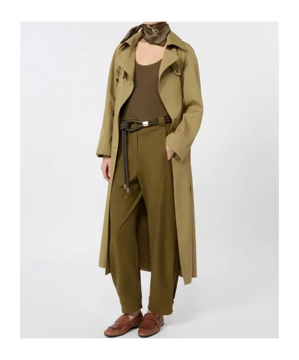 Max Mara Long-sleeved Trench Coat