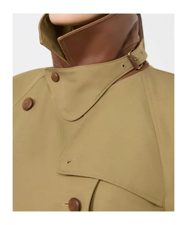 Max Mara Long-sleeved Trench Coat