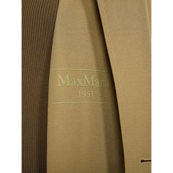 Max Mara Long-sleeved Trench Coat