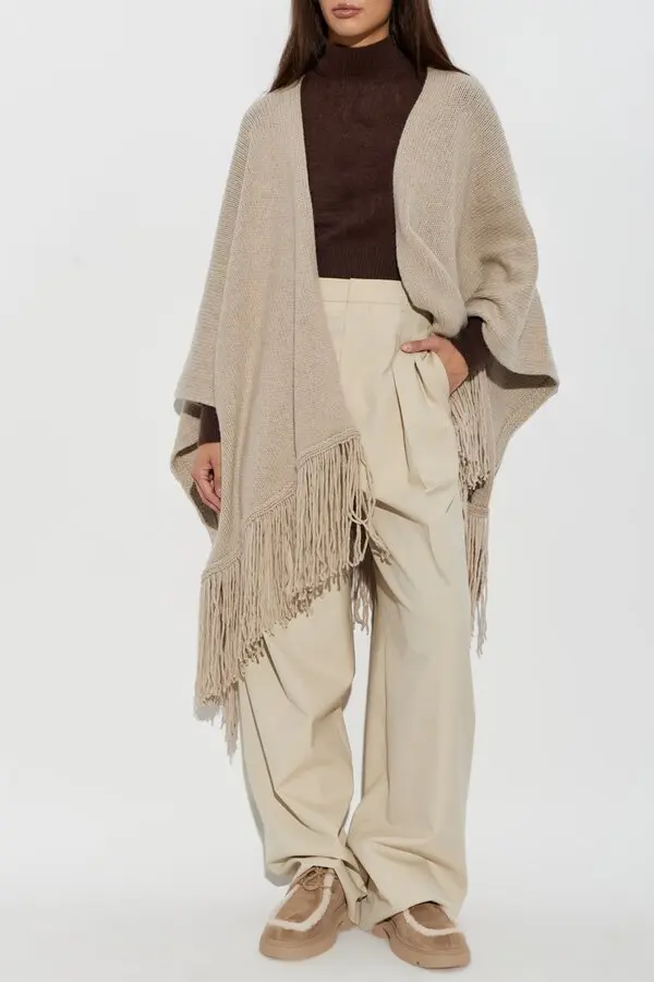 Max Mara Tassel Shawl