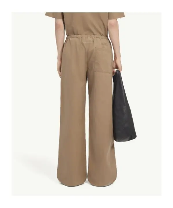 MAISON MARGIELA Drawstring Washed Cotton Trousers