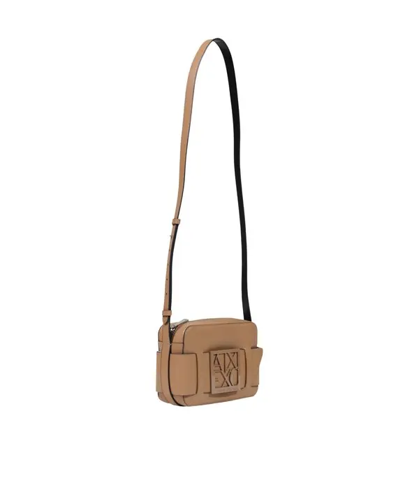 Armani Exchange Zippered Shoulder Bag
