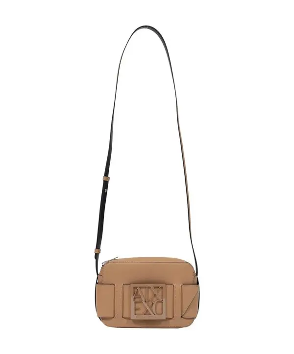 Armani Exchange Zippered Shoulder Bag