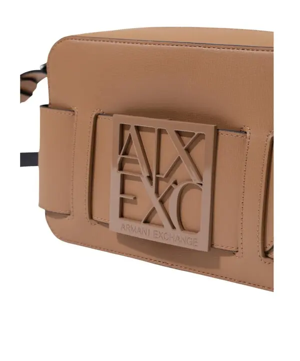 Armani Exchange Zippered Shoulder Bag