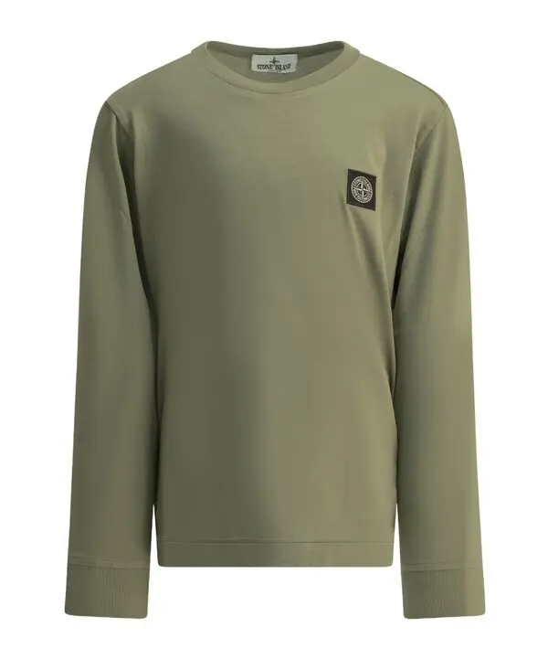 Stone Island Logo-patch Long-sleeve T-shirt