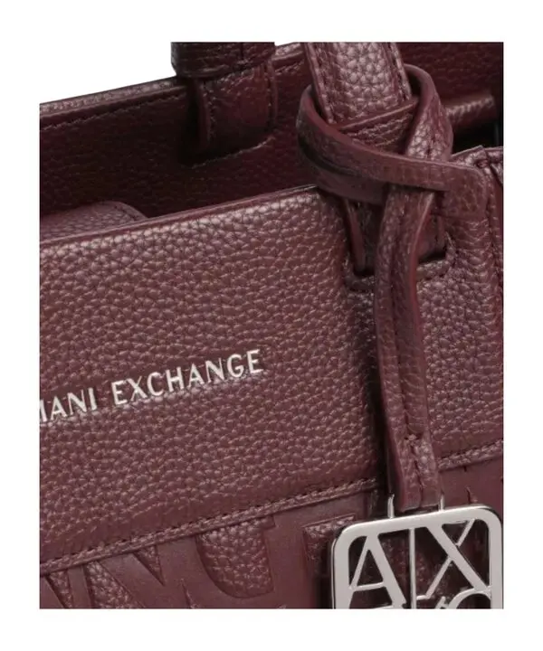 Armani Exchange Logo-debossed Tote Bag