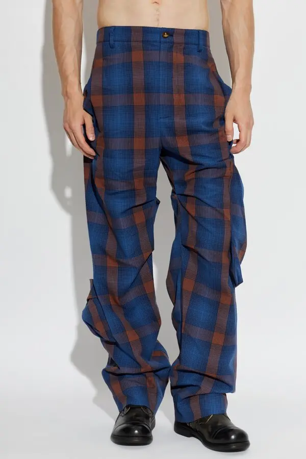VIVIENNE WESTWOOD Plaid Casual Pants