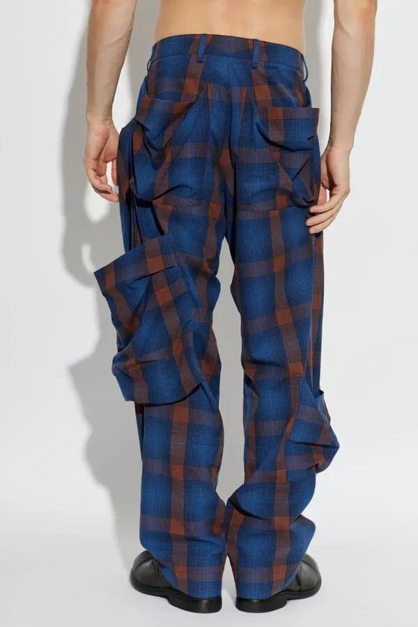 VIVIENNE WESTWOOD Plaid Casual Pants