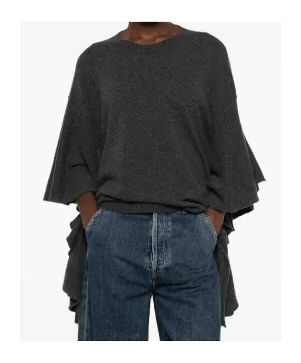 UMA WANG Asymmetrical Hem Pullover