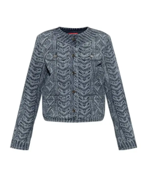 DIESEL® Button-down Casual Jacket