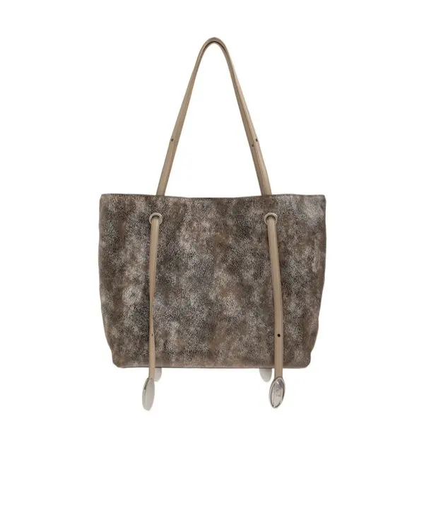 DIESEL® D-rop Dual-handle Shoulder Bag - Grey