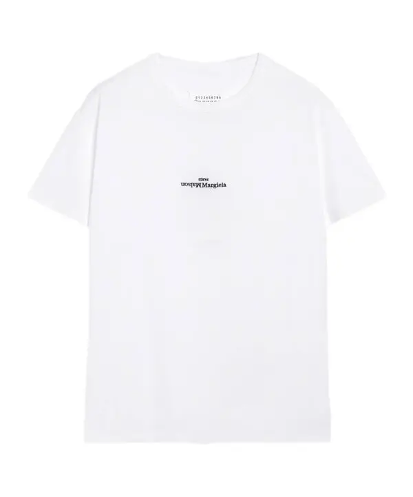 MAISON MARGIELA Crewneck Short-sleeved T-shirt - White