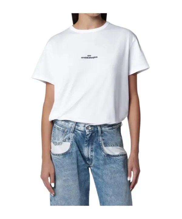 MAISON MARGIELA Crewneck Short-sleeved T-shirt