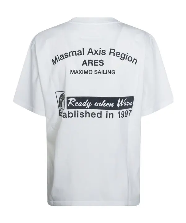 MAISON MARGIELA Printed Crewneck T-shirt