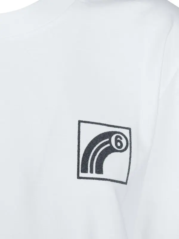 MAISON MARGIELA Printed Crewneck T-shirt