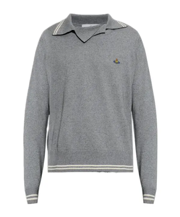 VIVIENNE WESTWOOD Doubletake Polo Knitted Top