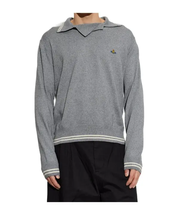 VIVIENNE WESTWOOD Doubletake Polo Knitted Top