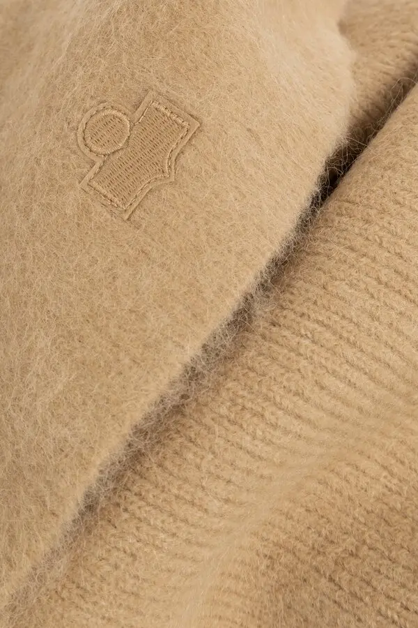 Isabel Marant Étoile Logo Scarf - Beige