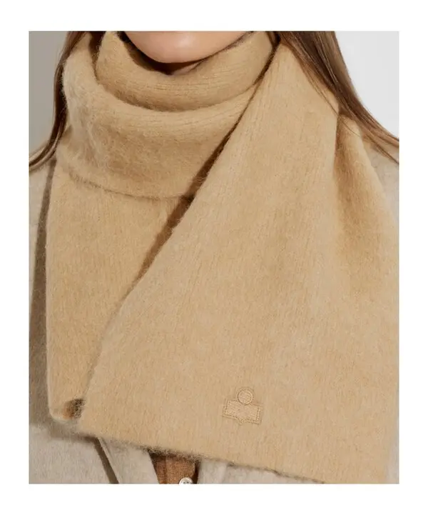Isabel Marant Étoile Logo Scarf - Beige