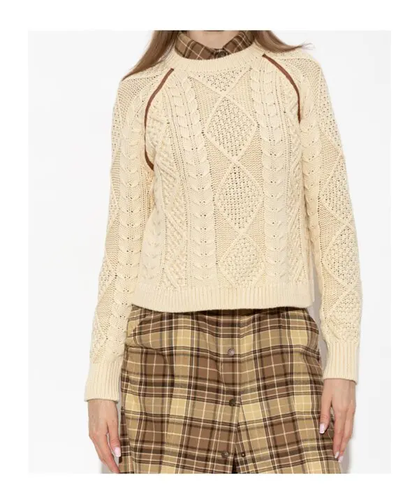 DIESEL® Cable Knit Sweater