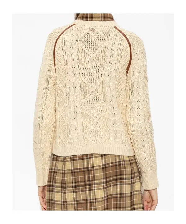 DIESEL® Cable Knit Sweater
