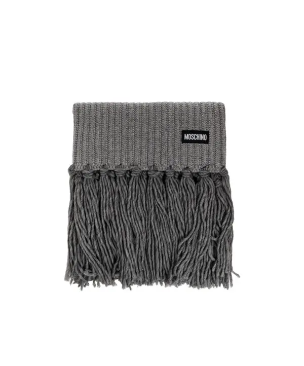 Moschino Tasseled Scarf
