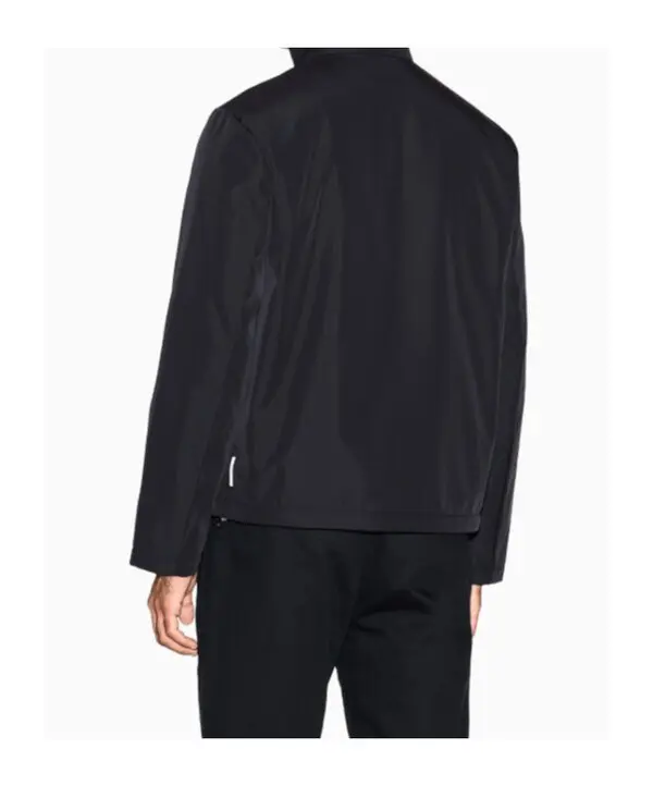 Armani Exchange Full Zip Technical Fabric Jacket