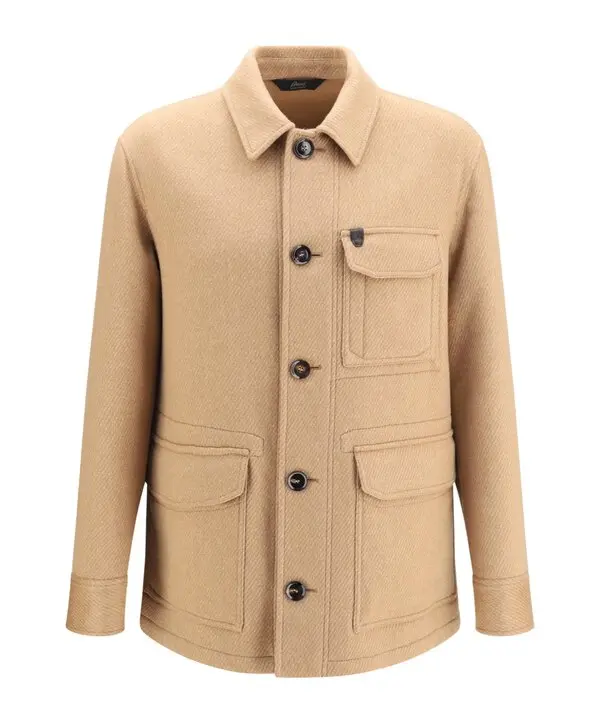 Brioni Long-sleeve Casual Jacket