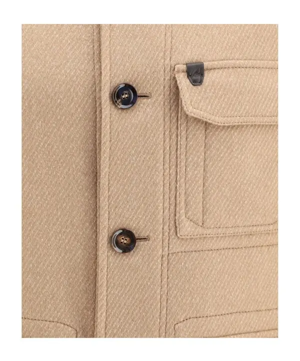 Brioni Long-sleeve Casual Jacket