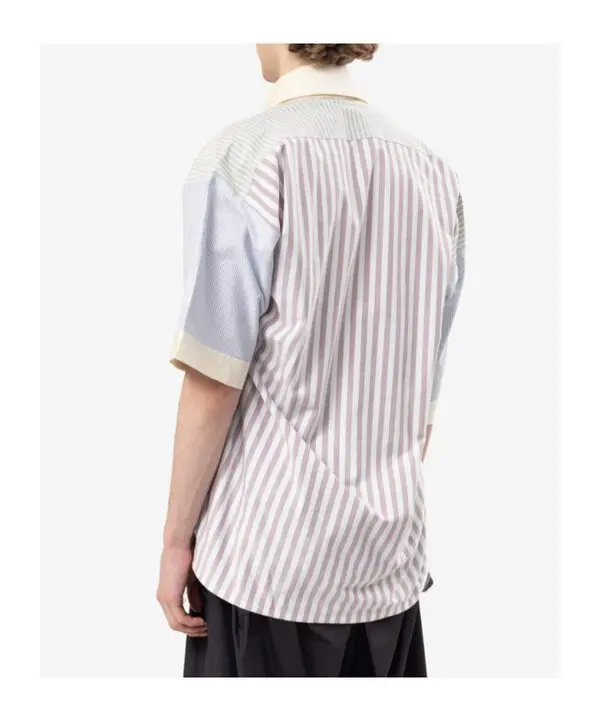 VIVIENNE WESTWOOD Panelled Striped Shirt