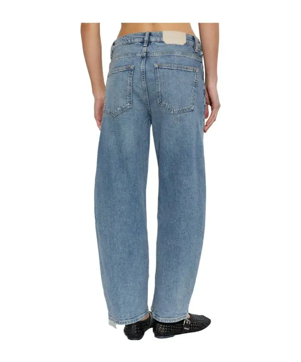 ALLSAINTS Sadie Wide-leg Jeans With Stud Detailing