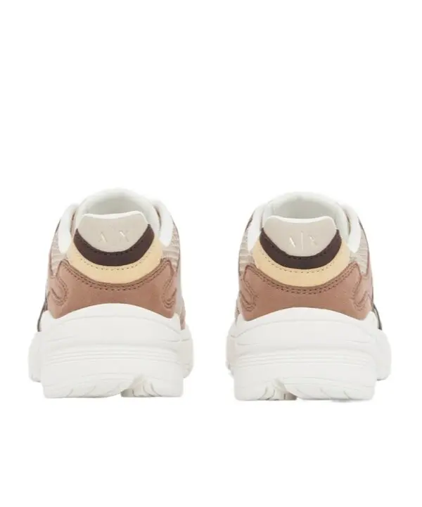 Armani Exchange Sneakers In Mesh And Nylon With Rubber Sole