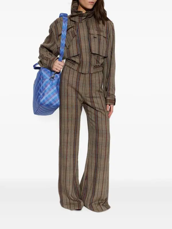 VIVIENNE WESTWOOD Cropped Check Jacket