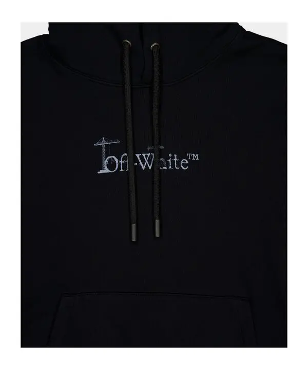 Off-White Graphic-print Drawstring Hoodie